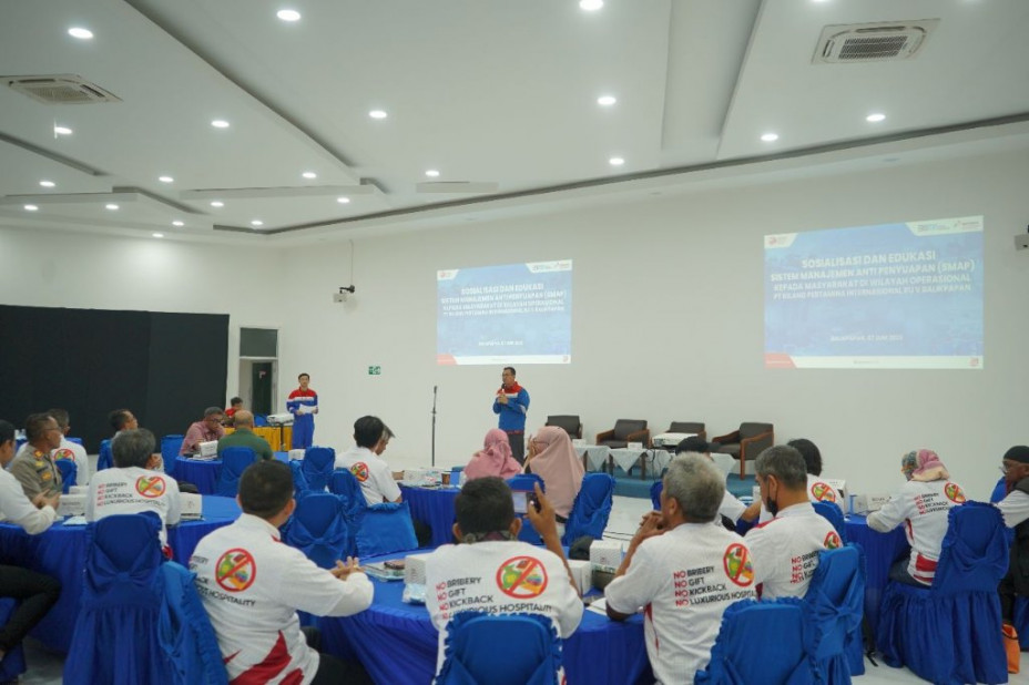 Terapkan GCG, Kilang Pertamina Balikpapan Sosialisasikan SMAP ... Terapkan GCG, Kilang Pertamina Balikpapan Sosialisasikan SMAP ...