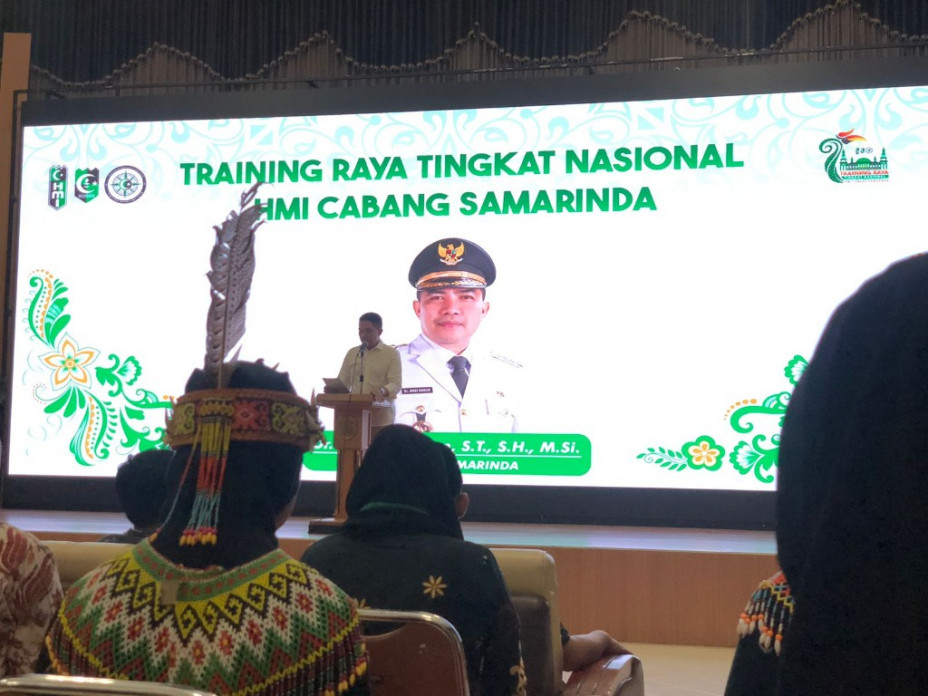 Andi Harun Buka Training Raya HMI Samarinda, Harap Kader Bisa Berproses ...